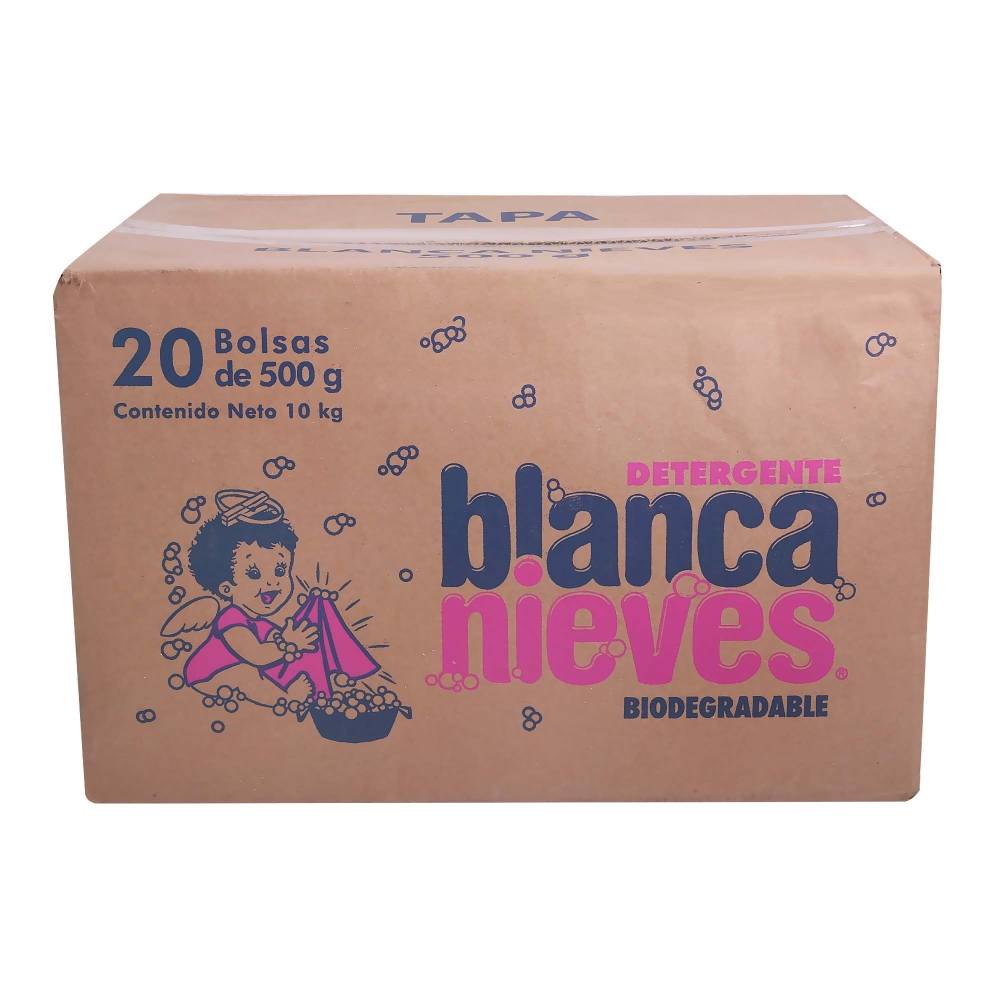 Detergente Blanca Nieves 500g (Caja con 20 bolsas de 500g c/u) – iq shop mx